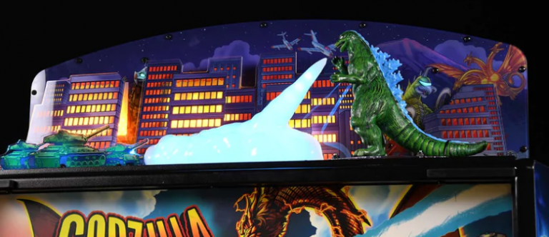 Topper-Upgrade für Godzilla im Video - Flipper-News