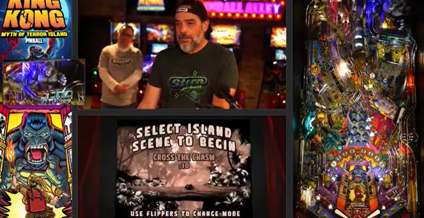 King Kong im Gameplay-Video mit Elwin - Flipper-News